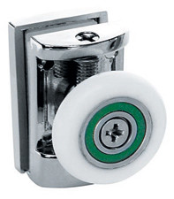 Quality Special PVC SS304 Home Bathroom Door Rollers / Shower Door Bottom Rollers for sale