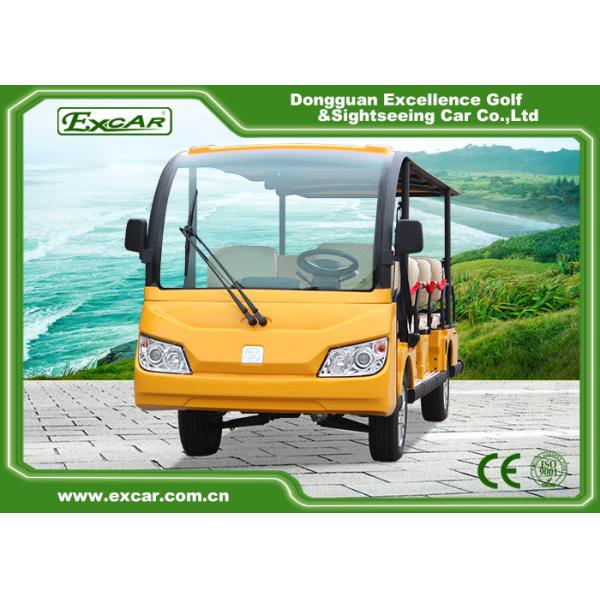 Quality Environmentally Friendly Gasoline Golf Cart , Electric Tourist Bus For Resort for sale