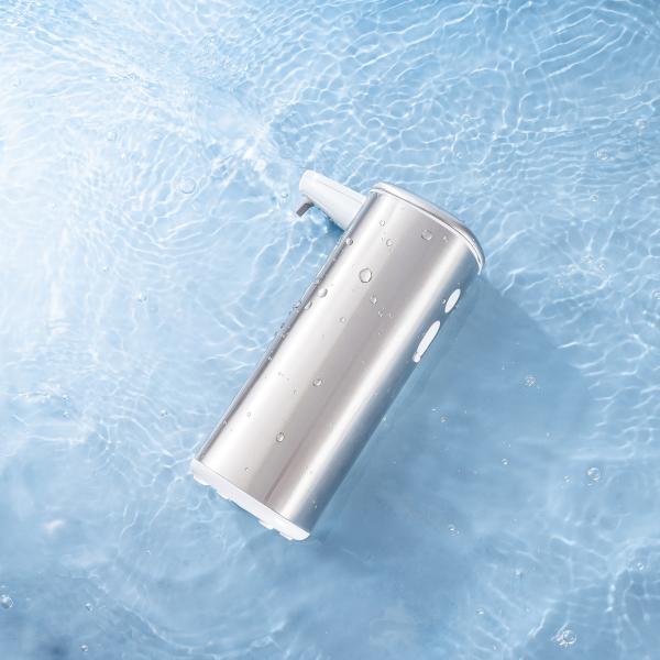 Quality Touch-Free Rechargeable Sensor Liquid Soap Pump Dispenser , Polished Stainless Steel for sale