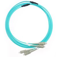 Quality [Factory Outlet] Optical Fiber Patch Cord SC/SC OM3 Mutiple Mode 2/2 OD 2.0/3.0mm Gigabit 10G For WLAN Net for sale