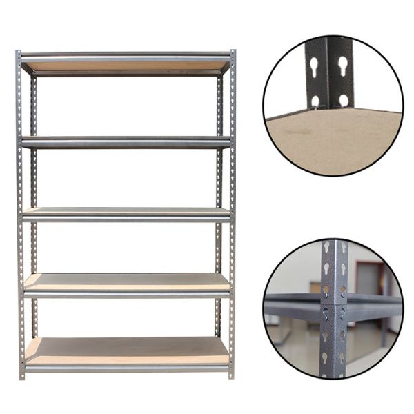 Quality Galvanized Steel Metal Shelving Boltless Stacking Storage Racks 48