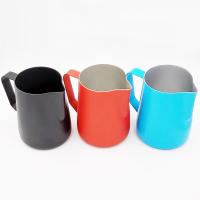 China OEM Milk Frothing Pitcher BSCI Stainless Steel Milk Frother Cup factory