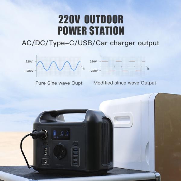 Quality Mobile Phone 300W Lifepo4 Portable Power Station Solar Generator for sale