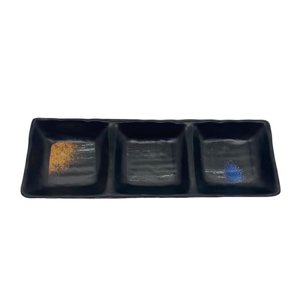 Quality Rectangle Outdoor Melamine Camping Dishes Tasteless Durable 10.5'' for sale