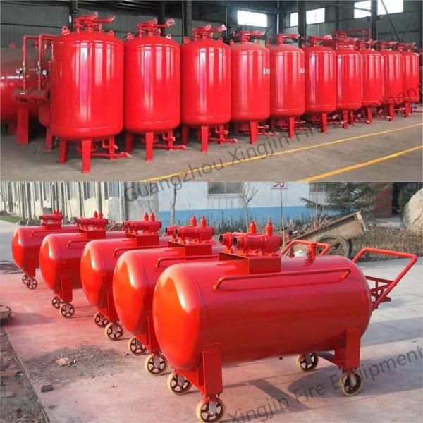 Quality Carbon Steel Foam Fire Suppression System with 3%-6% Foam Proportional and 500L for sale