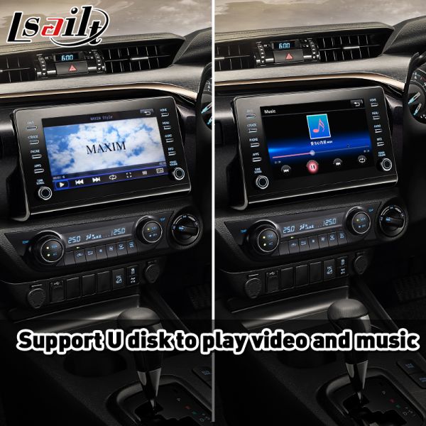 Quality Lsailt Wireless Android Auto Carplay Interface for 2019-Present Toyota Hilux for sale