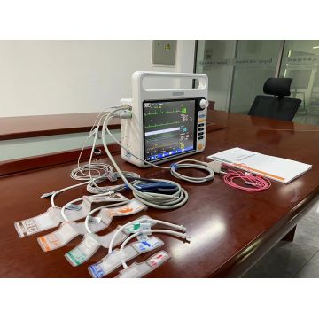 Quality ECG SPO2 NIBP 2Temp Neonate Patient Monitor With Multi Language 12.1 Inch Screen for sale