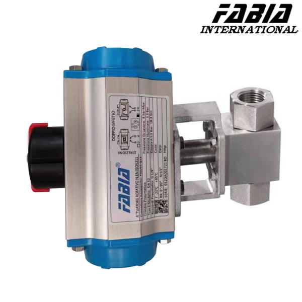 Quality Pneumatic High Pressure Two Way Ball Valve for sale