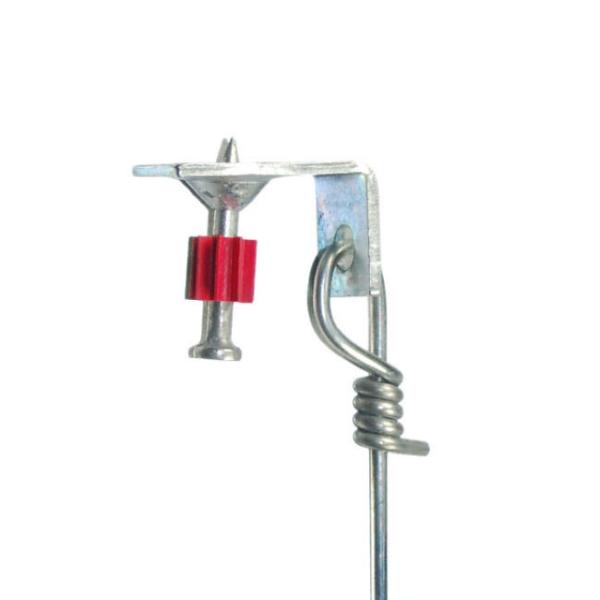 Quality Low Carbon Steel 9 Gauge Hanger Wire For Ceiling Zinc Coating 90deg Clip for sale