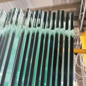Quality 10mm Thickness Tempered Glass Panel Wind Pressure Resistance Glass for sale