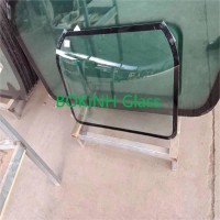 Quality FYD00010339 HITACHI Excavator Cab Front Up Position A Tempered Glass for sale