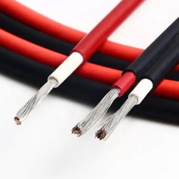 Quality Flexible 600V PV Wire Solar Power Cable with IP67 Connectors and Various Core for sale