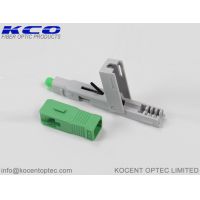 Quality Telecom Field Installable Fiber Optic Fast Connector with 0.3dB Insertion Loss for sale