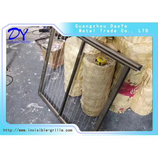 Quality Wire Railing Stainless Steel Wire Railing Invisible Grille Factory for sale