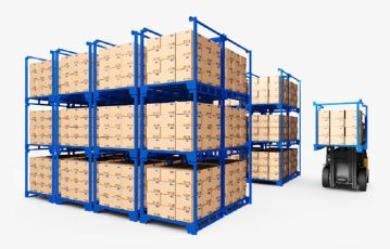 Nesting Stacking Rack