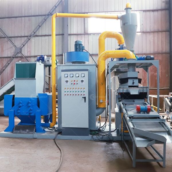 Quality Fully Automatic Waste Copper PVC Separation Machine Waste Wire Recycling Machine for sale