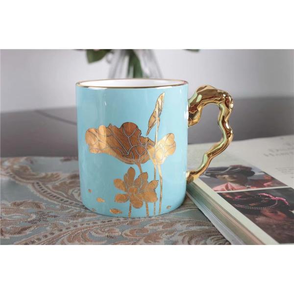 Quality 320ml Fine Porcelain Coffee Mugs for sale