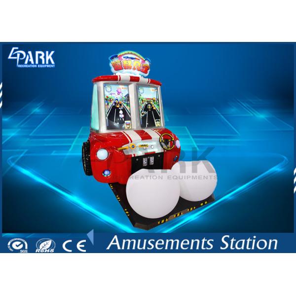 Quality Amusement Park Racing Game Machine With Reward Photo Function for sale