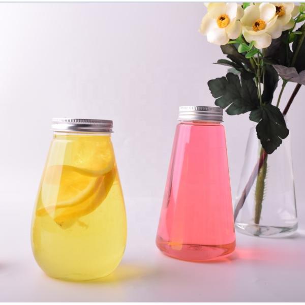 Quality 300ml 350ml 400ml Pet Plastic Beverage Bottle for Beverage Customization and for sale
