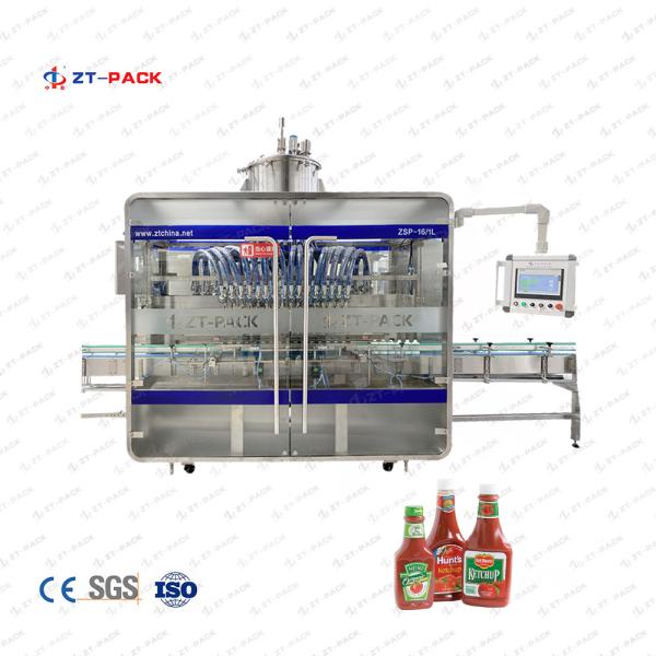 Quality 100ml-1000ml Sauce Paste Ketchup Jam Food Bottling Filling Machine for sale