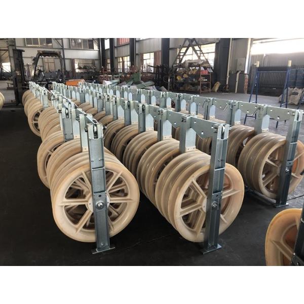 Quality OD750mm Nylon Transmission Line Conductor Pulley for sale