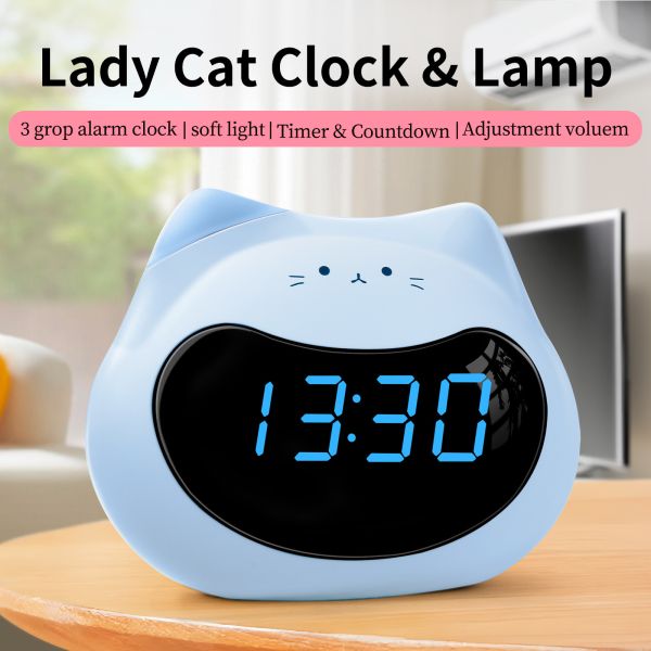 Quality Rechargeable Time Management Support Bluetooth Function Smart Alarm Clock Timer for sale