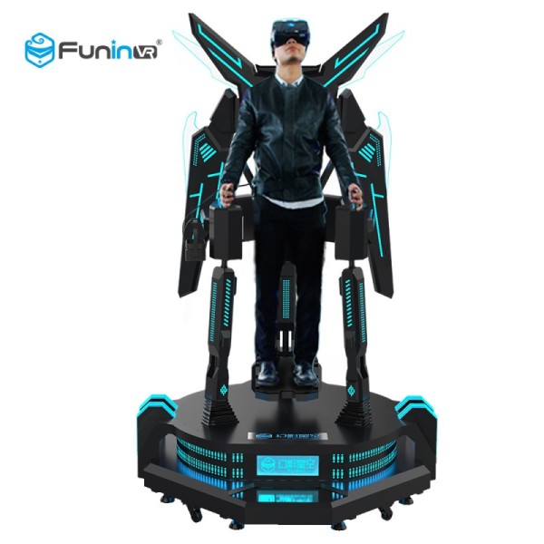 Quality AC 220V Thrilling Amusement Funning VR Flight Simulator Machine Cockpit Flying for sale