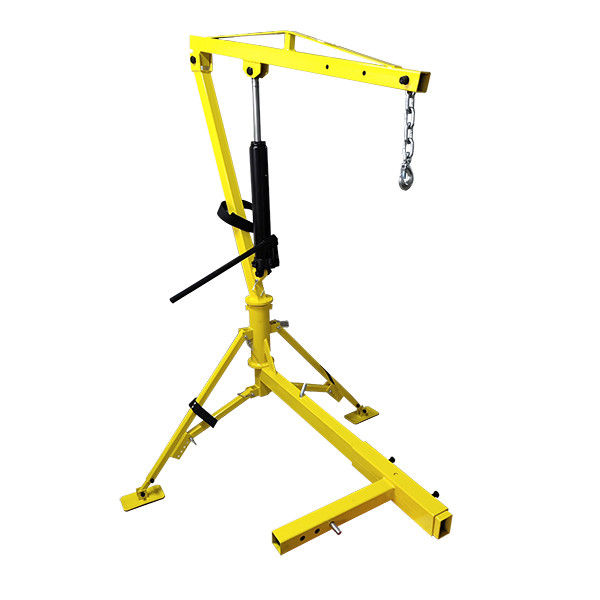 Quality 3 Boom 500Lbs Hitch Mounted Truck Crane Swivel Hoist for sale