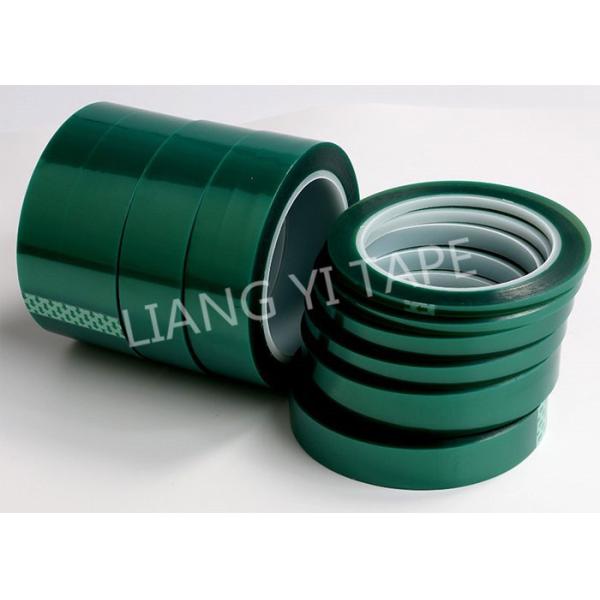 Quality Heat Resistant PET Film Backing Green Insulation Tape 0.055mm for sale