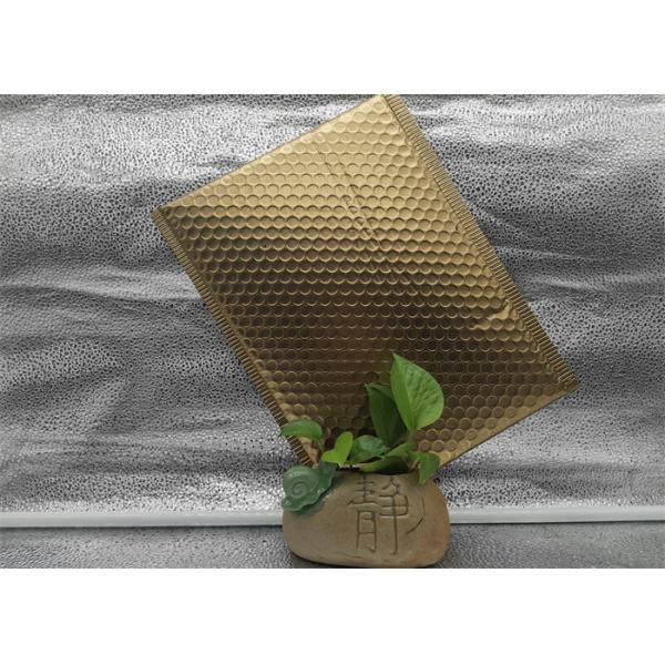 Quality Metal PET Aluminum Poly Mailer Bubble Bags Self Adhesive Seal for sale