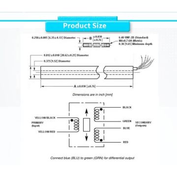 Quality 3Vrms Power Supply UNIVO UHRBY Distance Measuring Sensor for Linear Displacement for sale