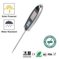 Quality Solar Energy Transparent Waterproof Meat Thermometer 5 Seconds Quick Response for sale