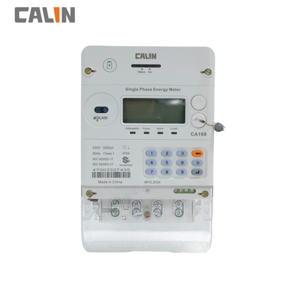 Quality Smart Electric Meters , Plug - In Module Single Phase Electronic Meter for sale