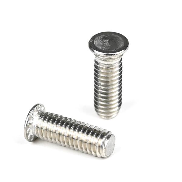 Quality Customized Support 304 Stainless Steel Self Lock Clinching Stud Screw with Flush for sale