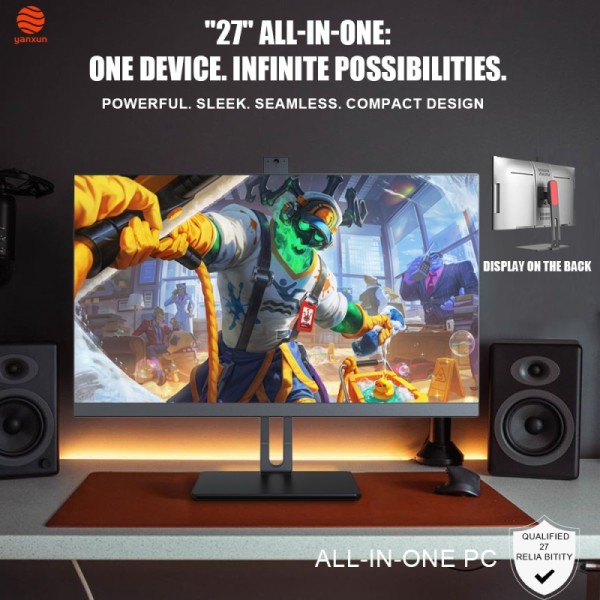Quality 27-Inch  Gaming All-in-One Monitor: UHD Resolution, 2K IPS Panel, 100Hz Refresh Rate & Fixed Bracket for sale