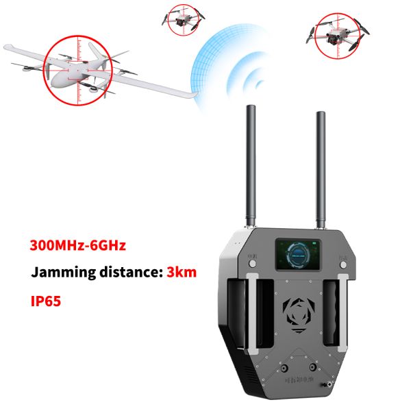 Quality Jamming distance of 3 km, JDY-300T uav detection and jamming equipment for sale