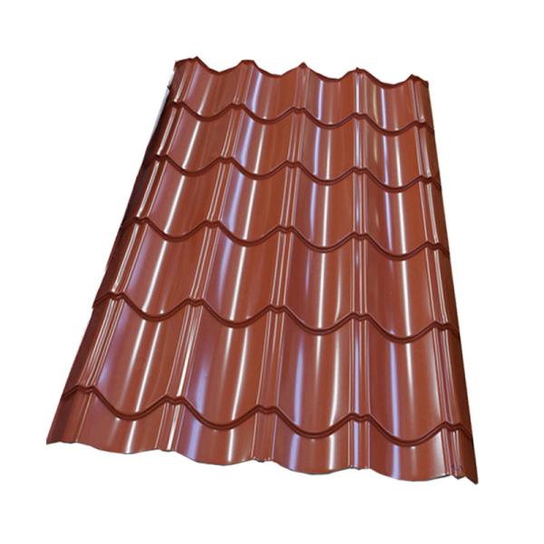 Quality Full Hardness Prepainted Color Coated Galvanized Corrugated Roofing Steel Sheet in Customized Ral Color for sale