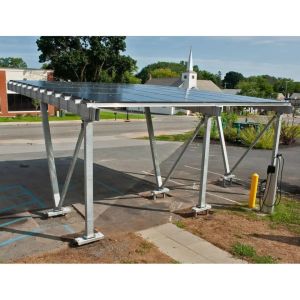 Quality 9kw German Solar Carport Easy Install Alu Charging 25 Years Lifespan Direct for sale
