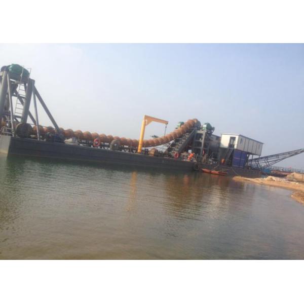 Quality Sea River Bucket Dredger Multipurpose  ISO 9001 Ceritificated Simple Control for sale