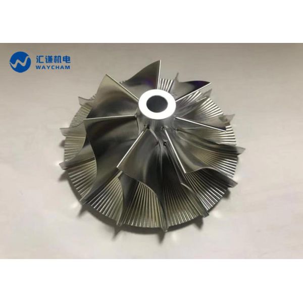 Quality 7075 Aluminum CNC Precision Components Wheel Rotor Impeller Customized Sizes for sale