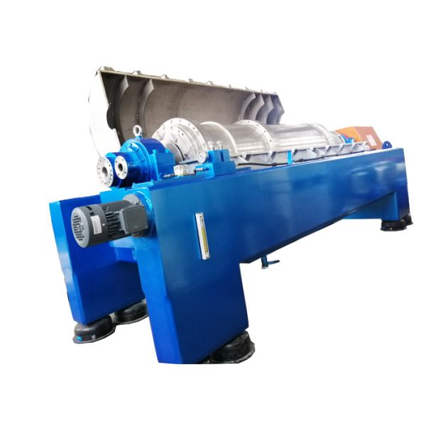 Quality Horizontal Sludge Wastewater Treatment Plant Equipment Continuous Decanter Centrifuge for sale