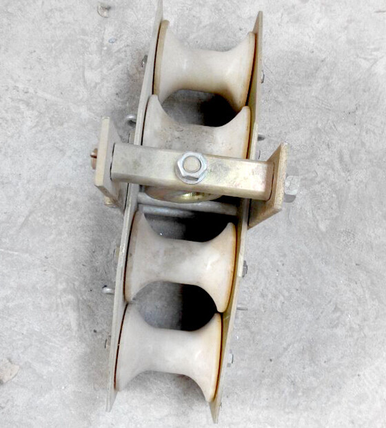 20kN OPGW Cable Pulley Block - Front View
