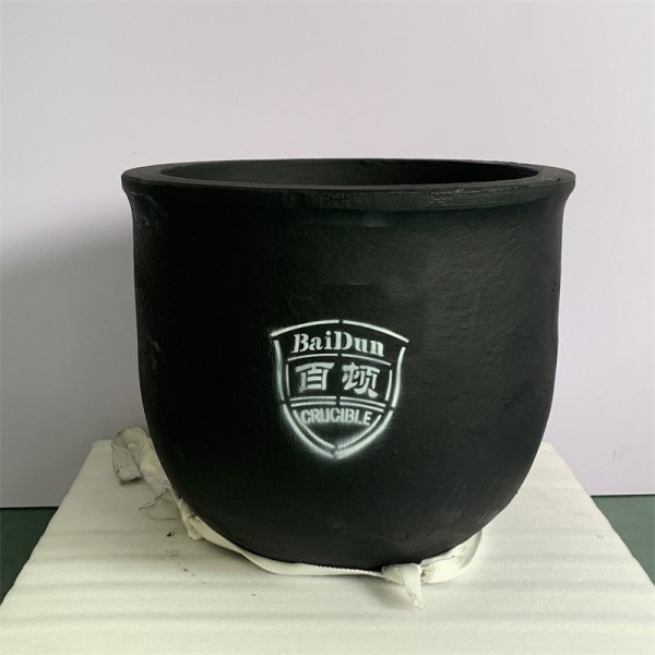 Quality Large Round Zinc Fusing Crucible Chemical Resistance Good Thermal Shock Resistance for sale