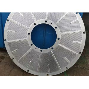 Quality 304 Stainless Steel Pulp Screen Plate For Waste Paper Pulp Cleaning Process for sale