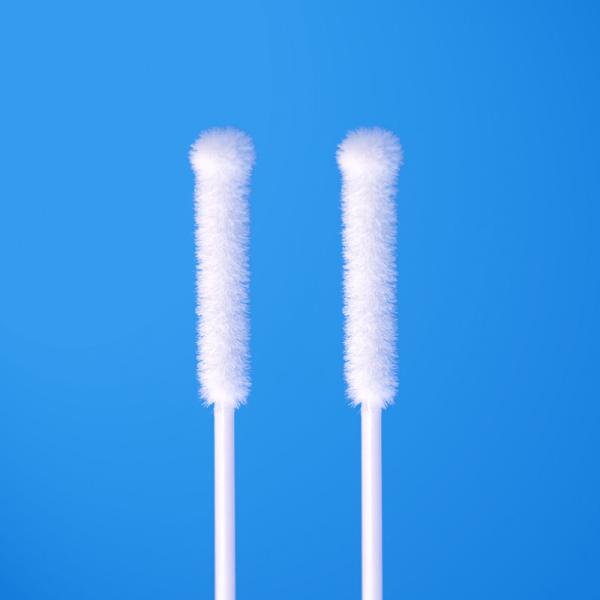 Quality ISO13485 Nylon Fiber Nasopharyngeal Flocked Swab With Breakpoint for sale