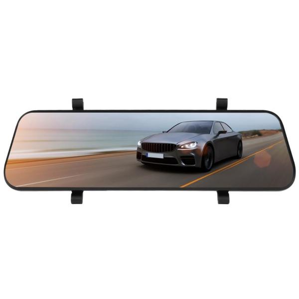 Quality 9.66 Inch Dual Wireless Dashboard Camera Dash Cam Video Driving Recorder 170 for sale