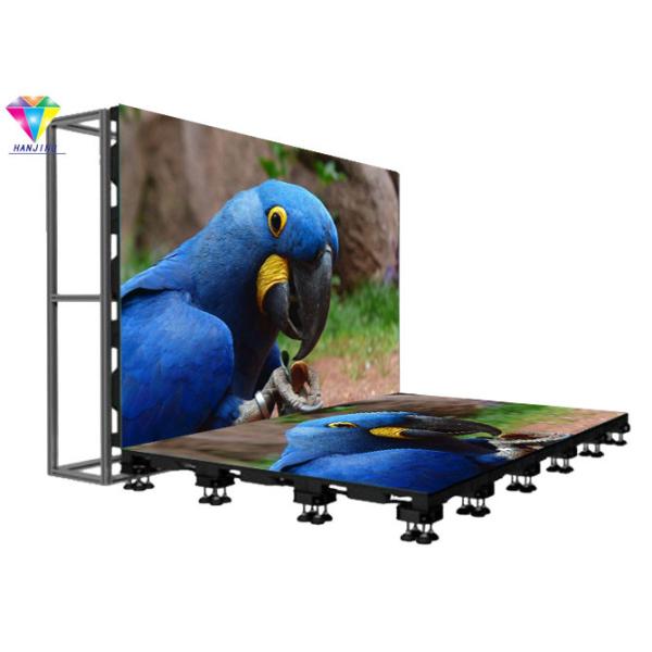 Quality P5.2mm LED Interactive Floor Display Anti - Slip Human - Computer Interaction for sale