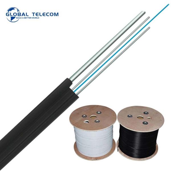 Quality FRP G657 2 Core Ftth Drop Cable Self Supporting For Terminal System for sale