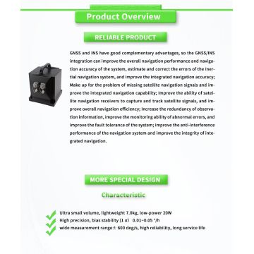 Quality UBTS1000Y GNSS/INS Strategic Missile Guidance System with Speed Accuracy ≤0.03m for sale