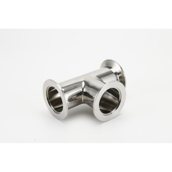 Quality SS304 KF Vacuum Fittings Equal Tee customizable harmless Industrial for sale